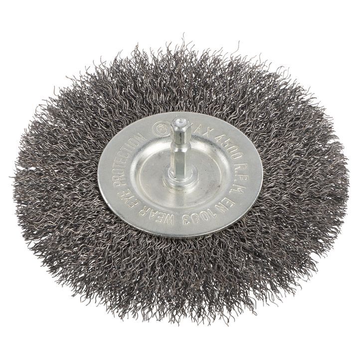 Powerplus - POWACG1511 - Wire brush disc - steel Ø 110mm - Varo