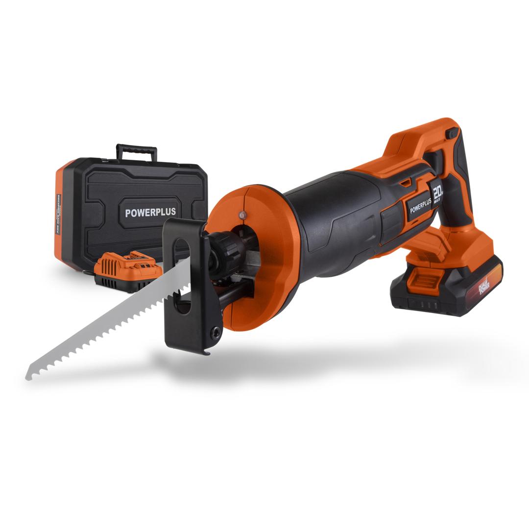 Powerplus - Dual Power - POWDP25111 - Reciprocating saw - 20V - incl ...