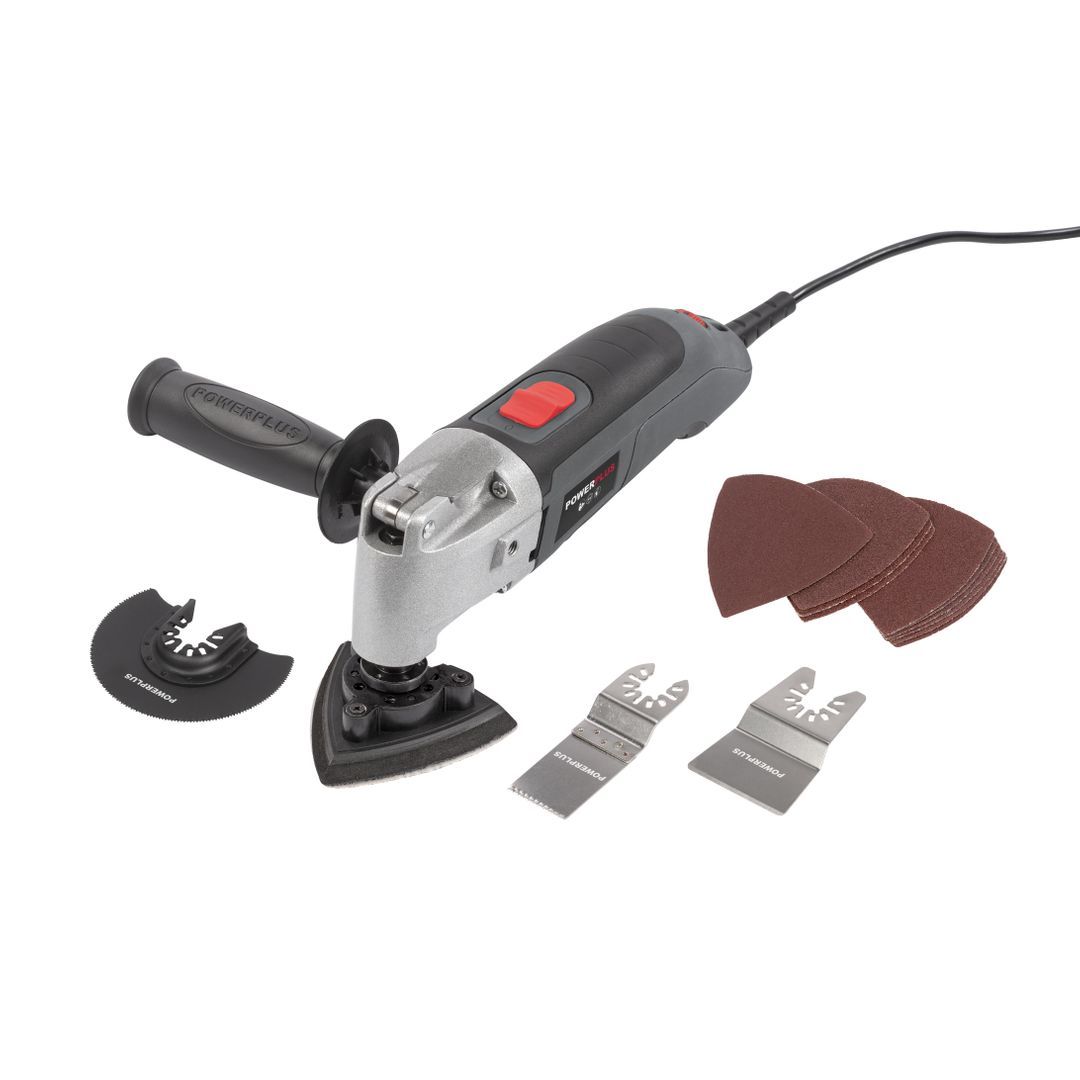 Powerplus - POWE80015 - Oscillating multitool - 300W - 14 acc. - Varo