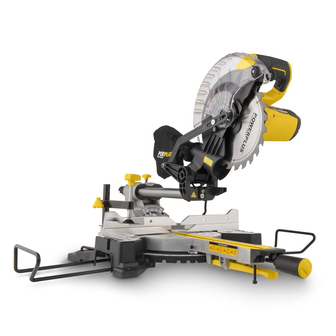 Powerplus - POWX075710S - Ingletadora telescópico - 1600W Ø 210mm - 1 ...