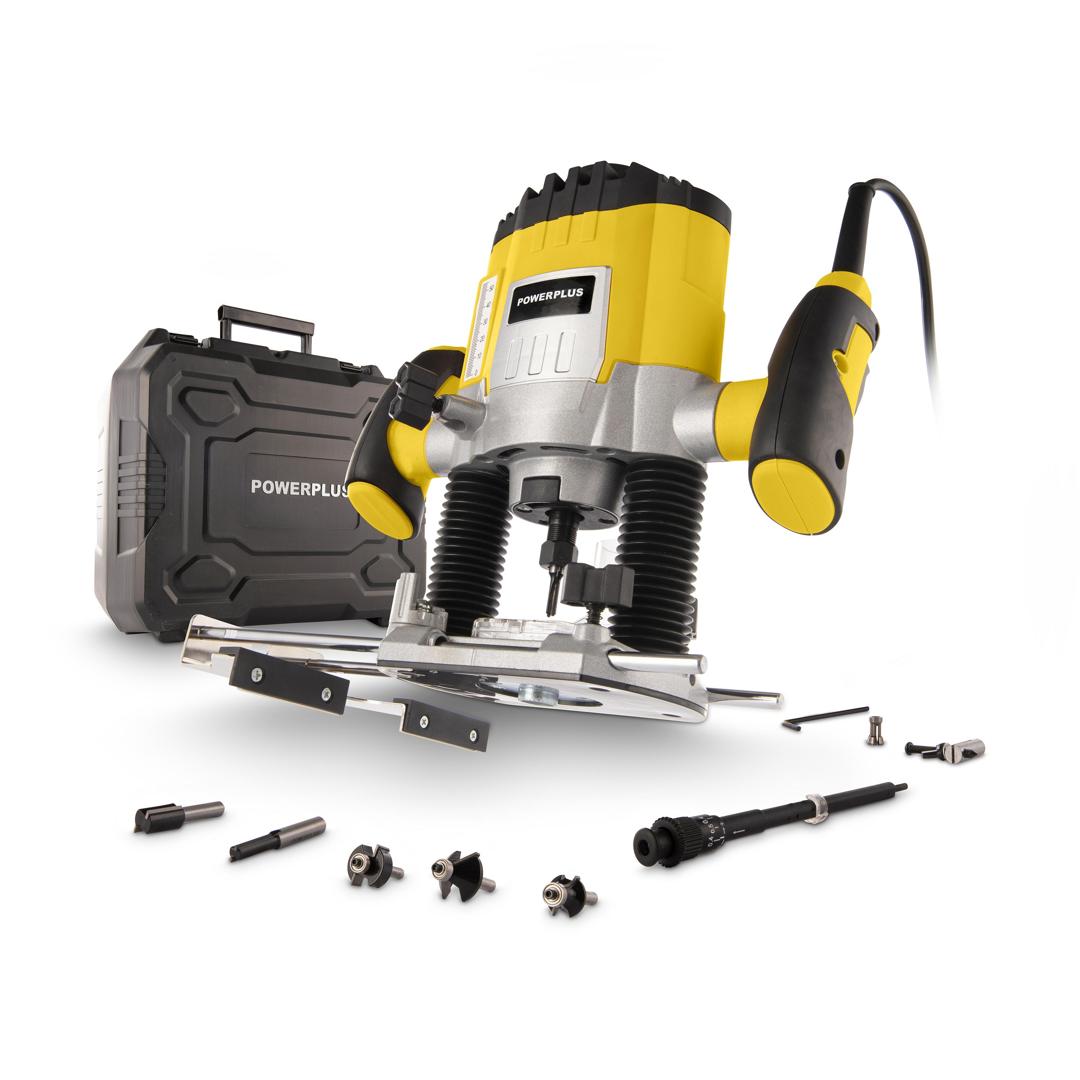Powerplus - POWX0910 - Router - 1200W - 6 acc. - Varo