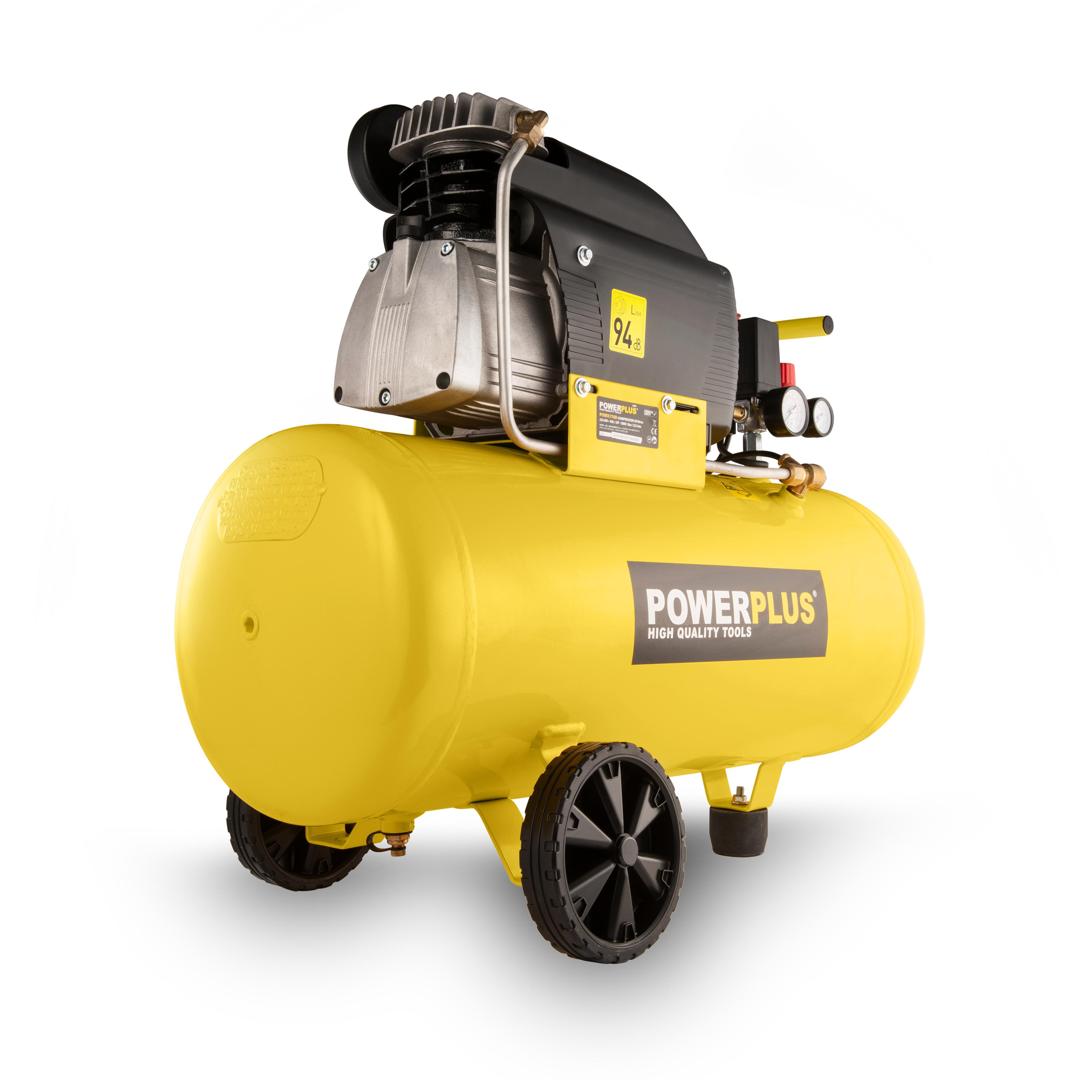Powerplus - POWX1760 - Compresseur lubrifié - 1500W - 50L - Varo