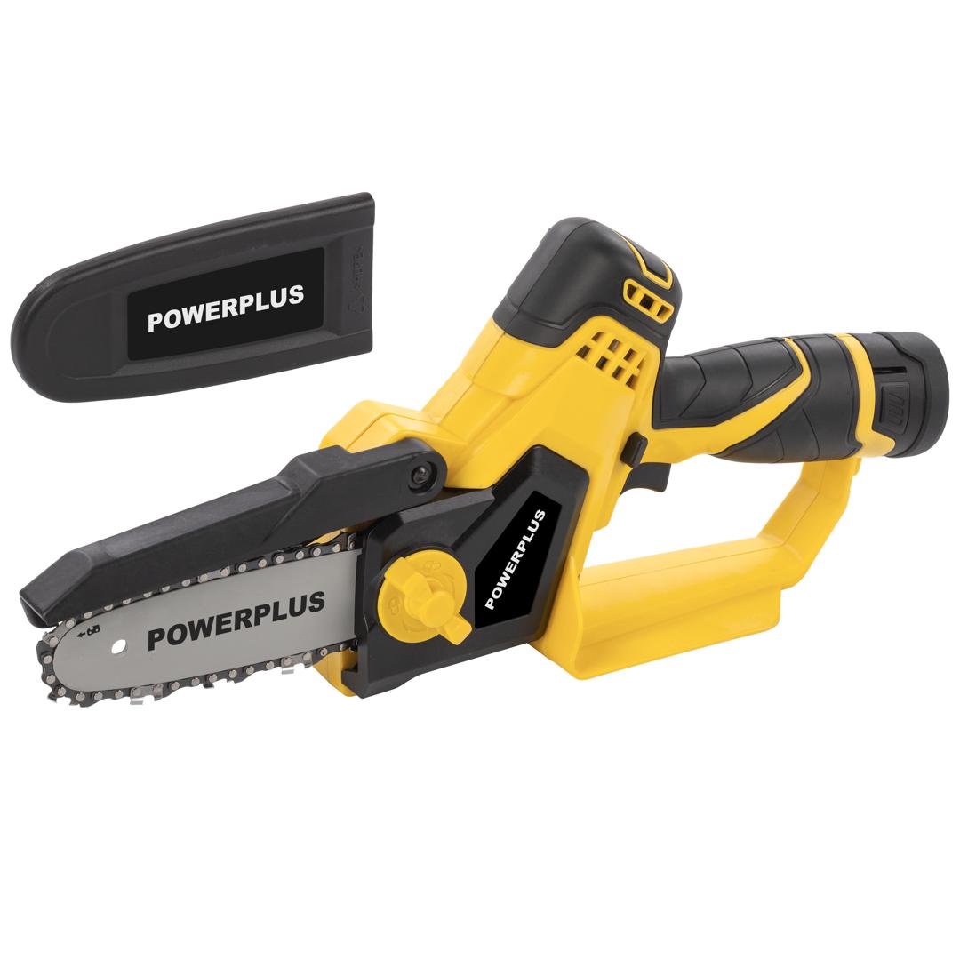 Powerplus - POWXG1040 - Cordless pruner saw - 12V 100mm - incl. battery ...