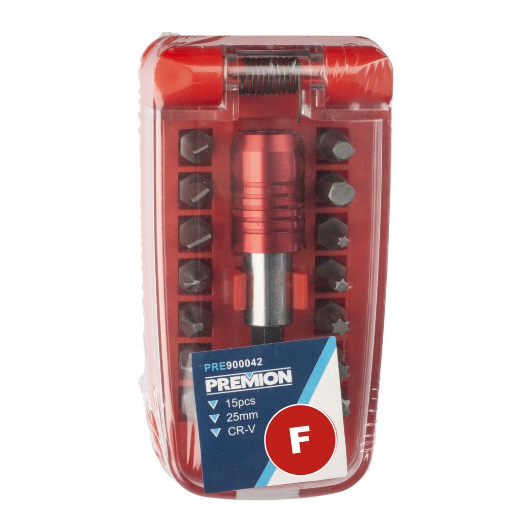 Premion - PRE900042 - Screwdriver set - 15 pcs - Varo