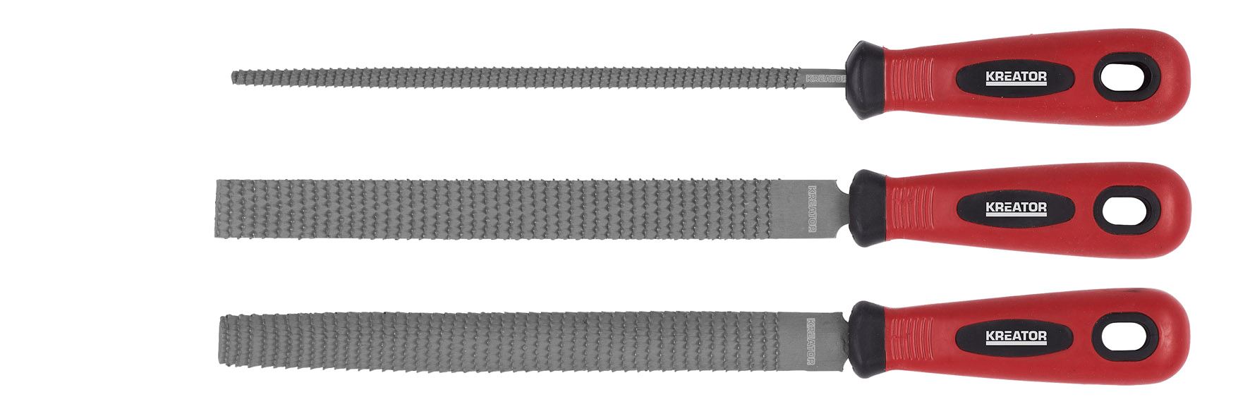 Kreator - KRT453000 - Wood rasp - 200mm - 3 pcs - Varo