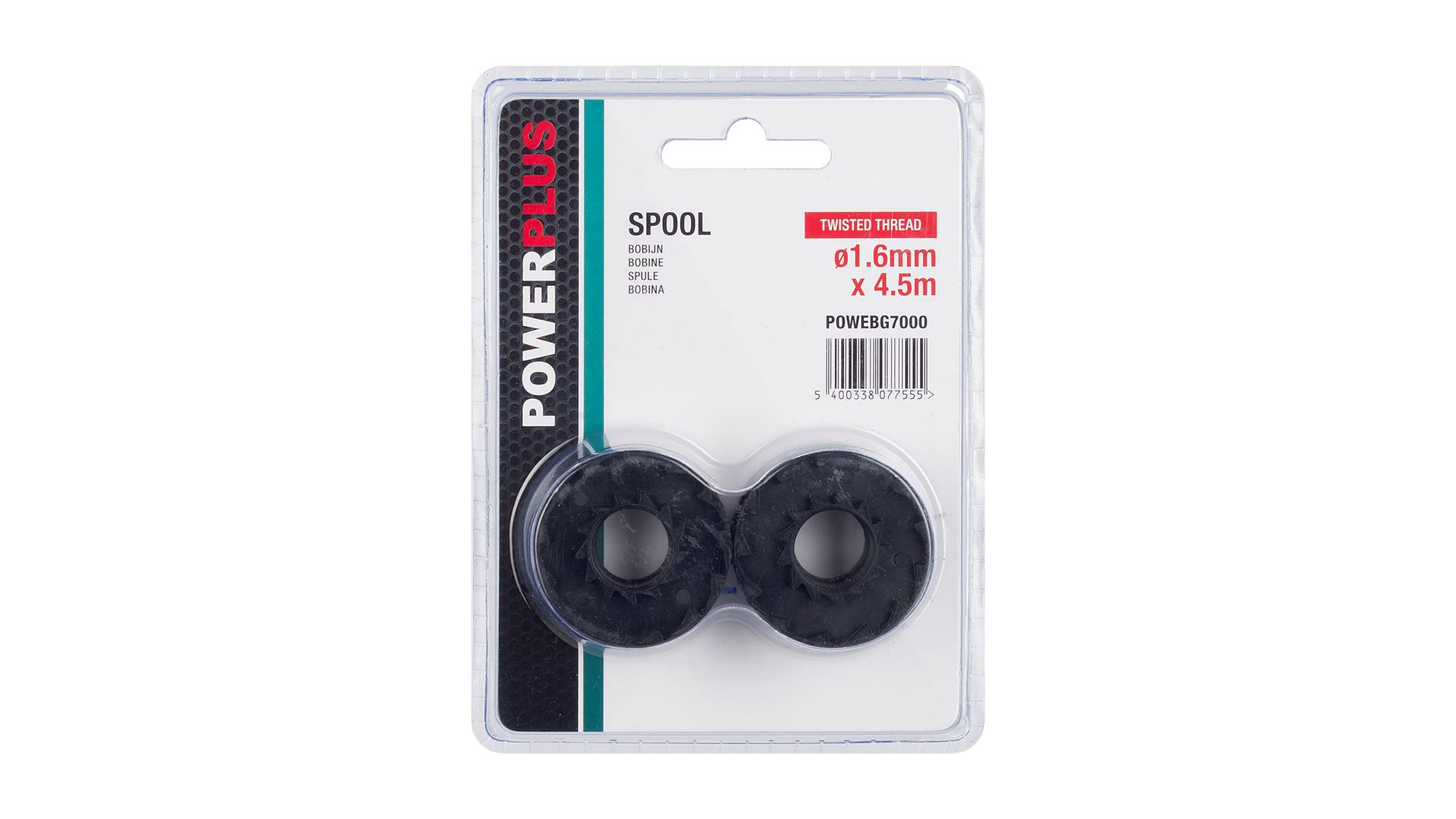 Powerplus - POWEBG7000 - Spoel - getorste draad voor POWEBG7540 - 2 st ...