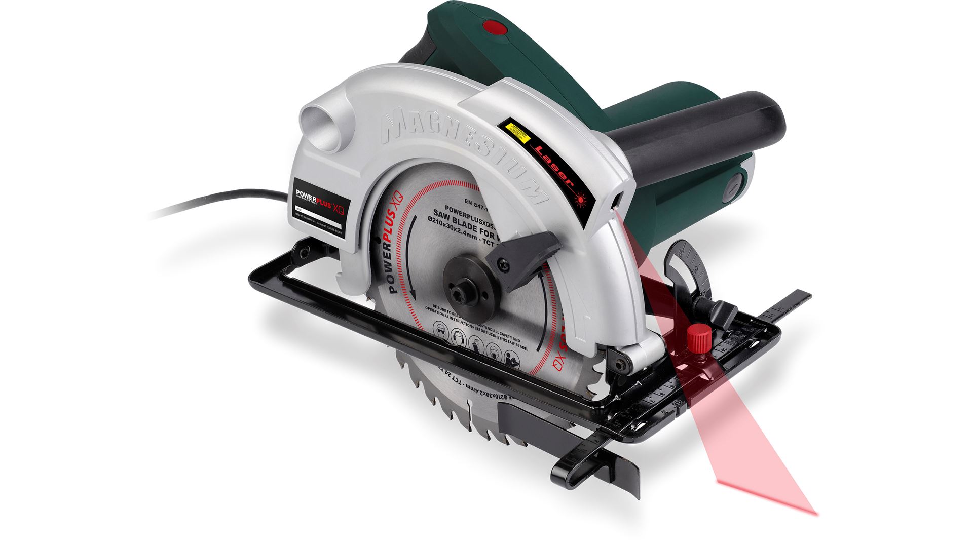 Powerplus - POWXQ5315 - Circular saw - 1800W Ø 210mm - 1 acc. - Varo