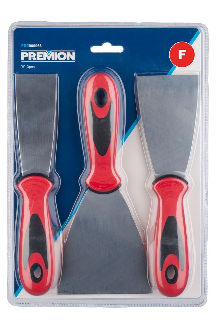 Premion - PRE900066 - Putty knife set - 3 pcs - Varo