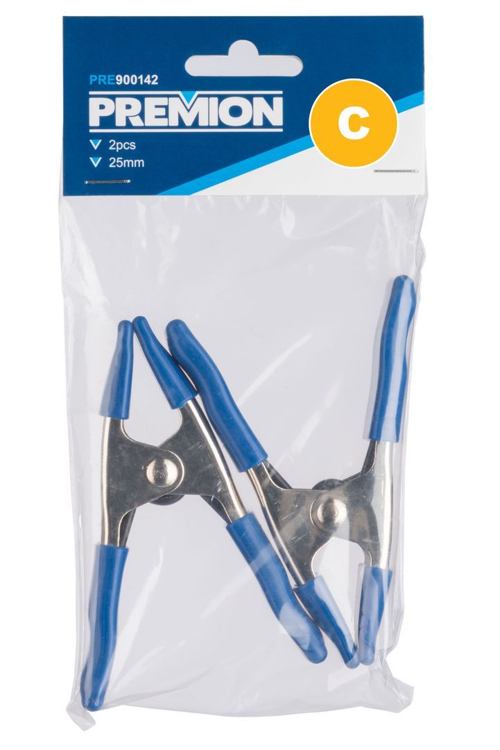 Premion - PRE900142 - Metal spring clamp set - 25mm - 2 pcs - Varo